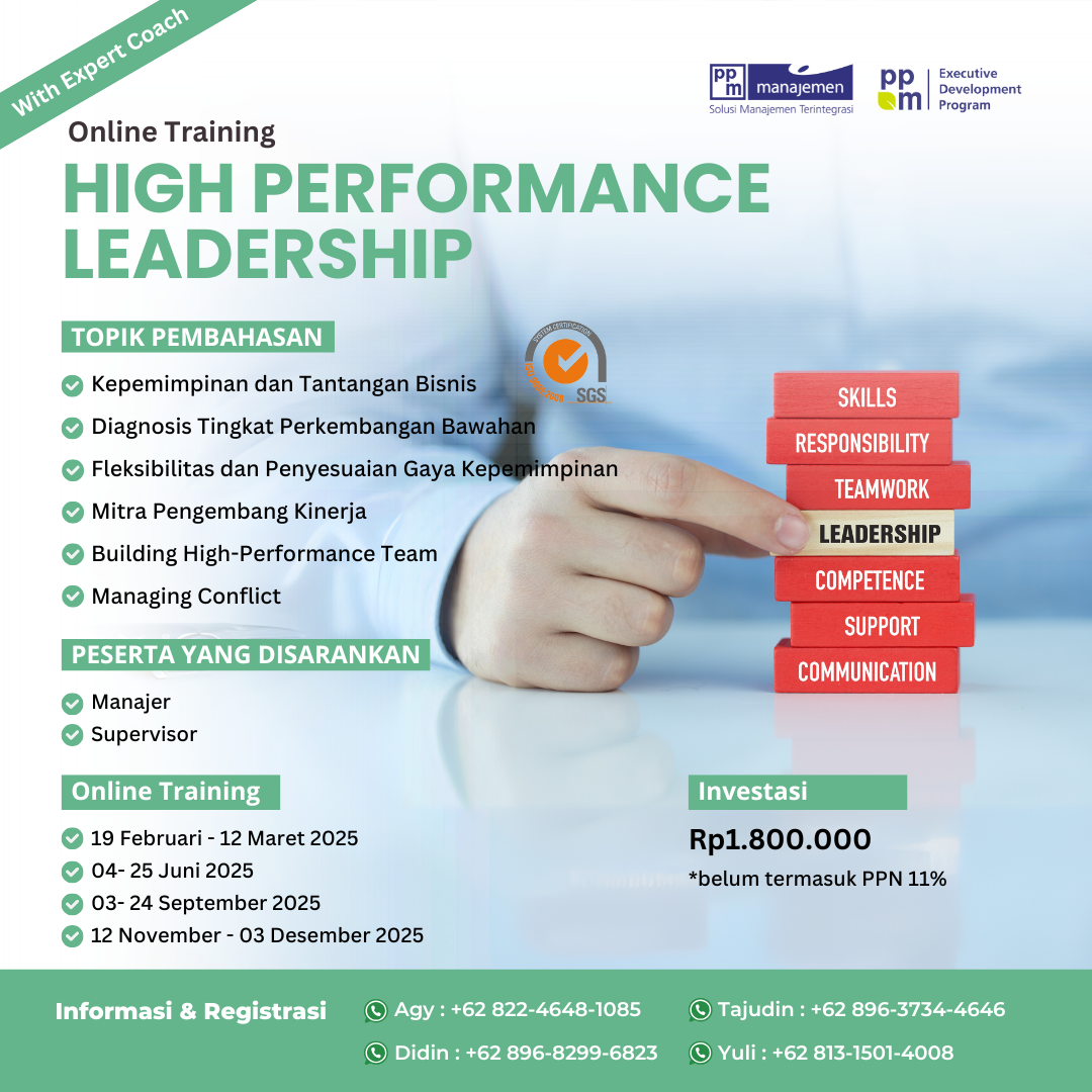 High Performance Leadership [Online Training] | PBP